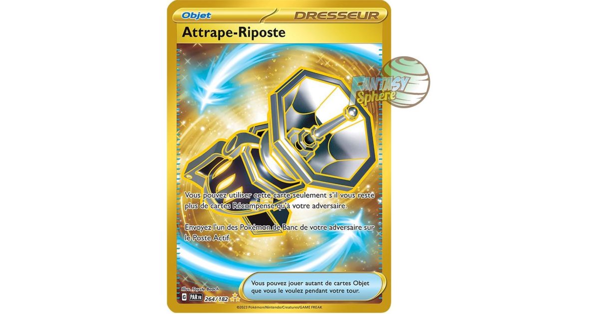Attrape-Riposte - Hyper Rare SV4 264/182 - Ecarlate et Violet Faille ...