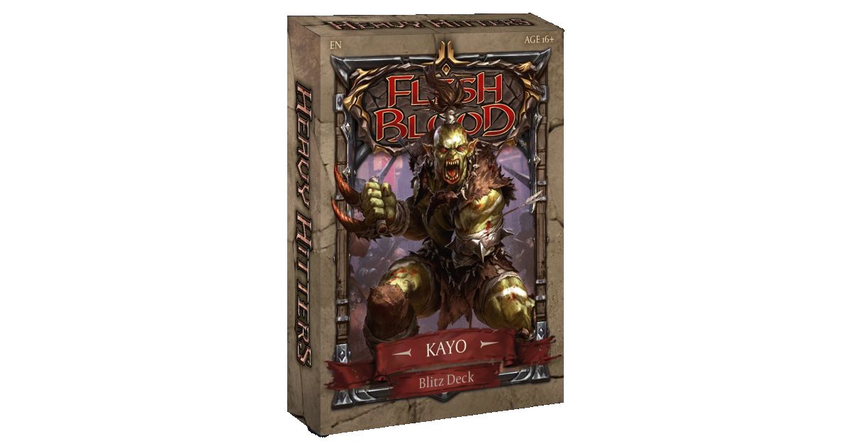 FAB - Deck - Blitz - Heavy Hitters - Kayo - EN - Fantasy Sphere