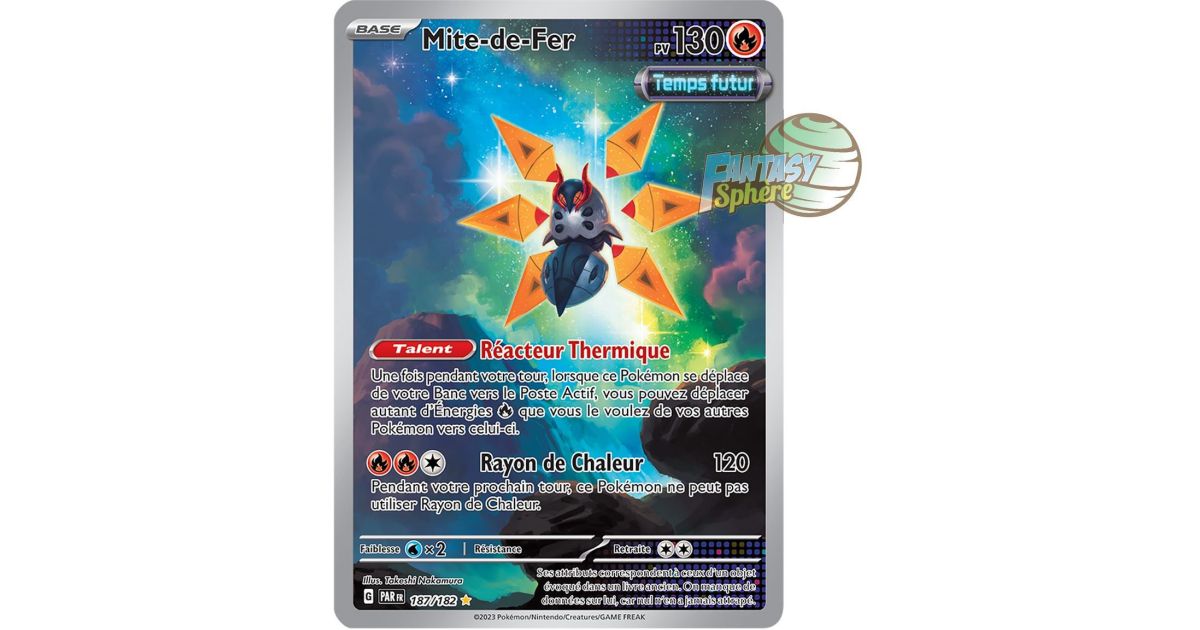 Mite-de-Fer - Illustration Rare 187/182 - Ecarlate et Violet Faille ...