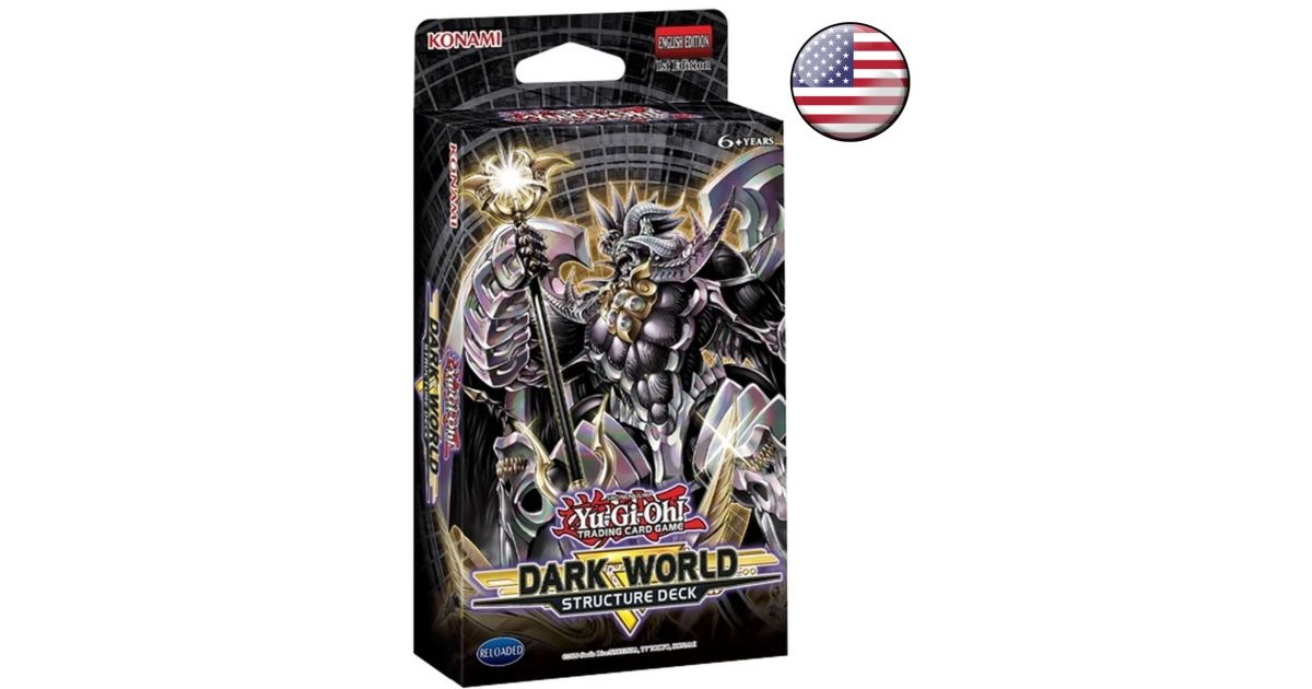 Yu-Gi-Oh! - *US Print SEALED* Yu-Gi-Oh! - Structure Deck - Dark World - 1st Edition - Fantasy Sphere
