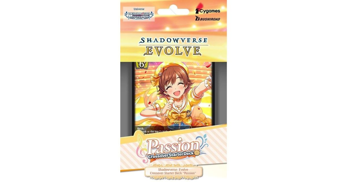 Shadowverse Evolve - Starter Deck - CSD02c The Idolm@Ster Cinderella Girls Type:Passion - EN ...