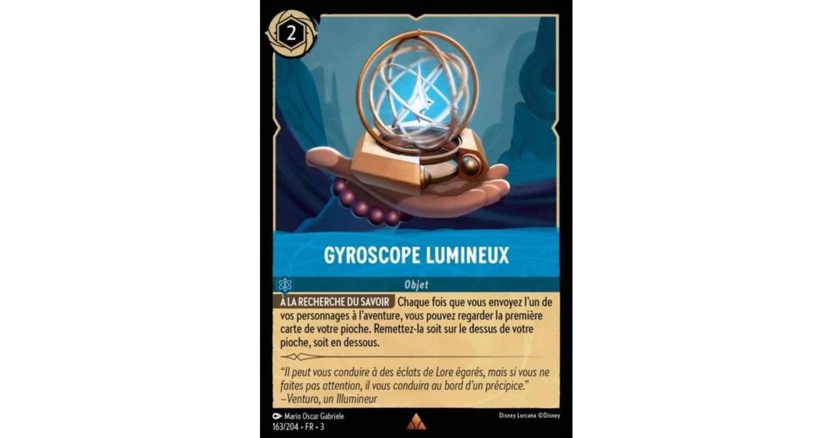Gyroscope lumineux - 163/204 - ITI - Les Terres d'Encres - Brillante ...