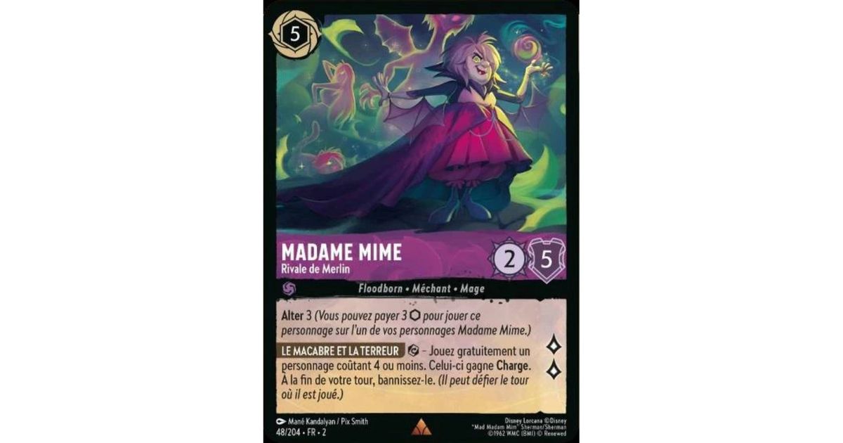 Madame Mime, Rivale de Merlin - 48/204 - ROTF - L'Ascension Des ...