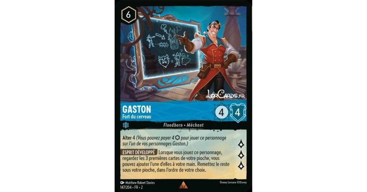 Gaston, Fort du cerveau - 147/204 - ROTF - L'Ascension Des Floodborn ...