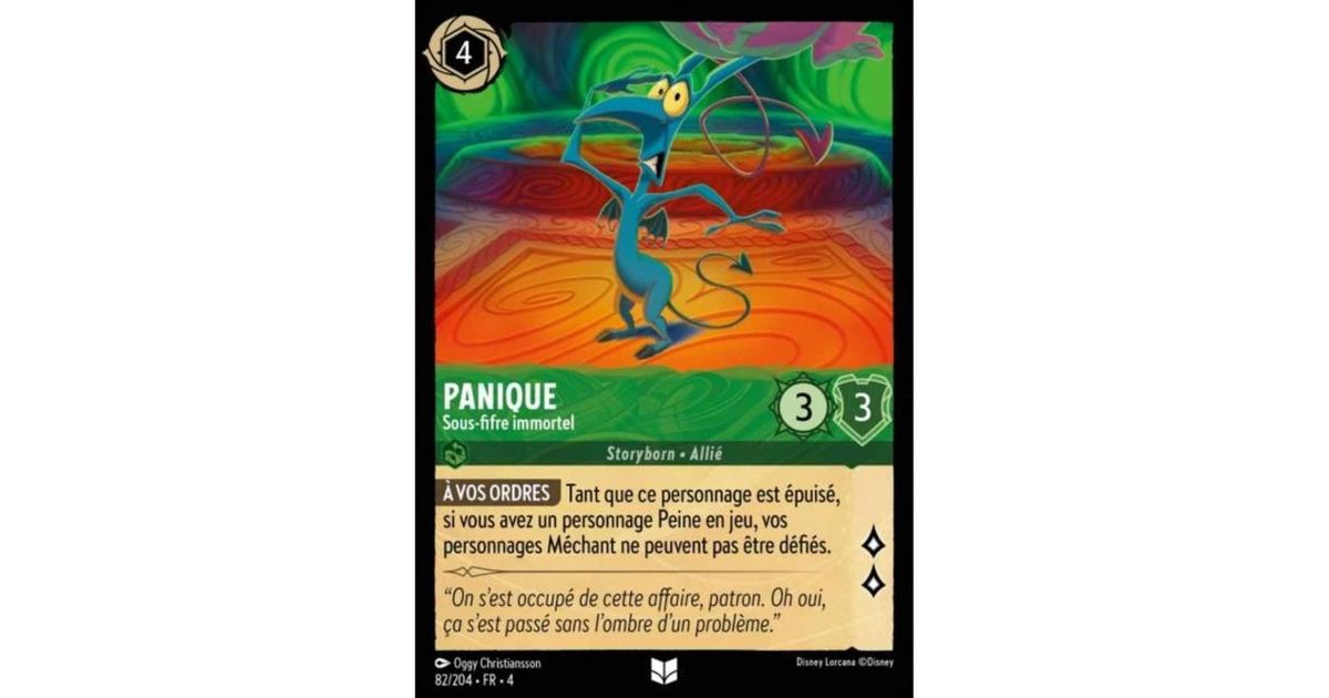 Panique, Sous-fifre immortel - 82/204 - URR - Le Retour d'Ursula ...