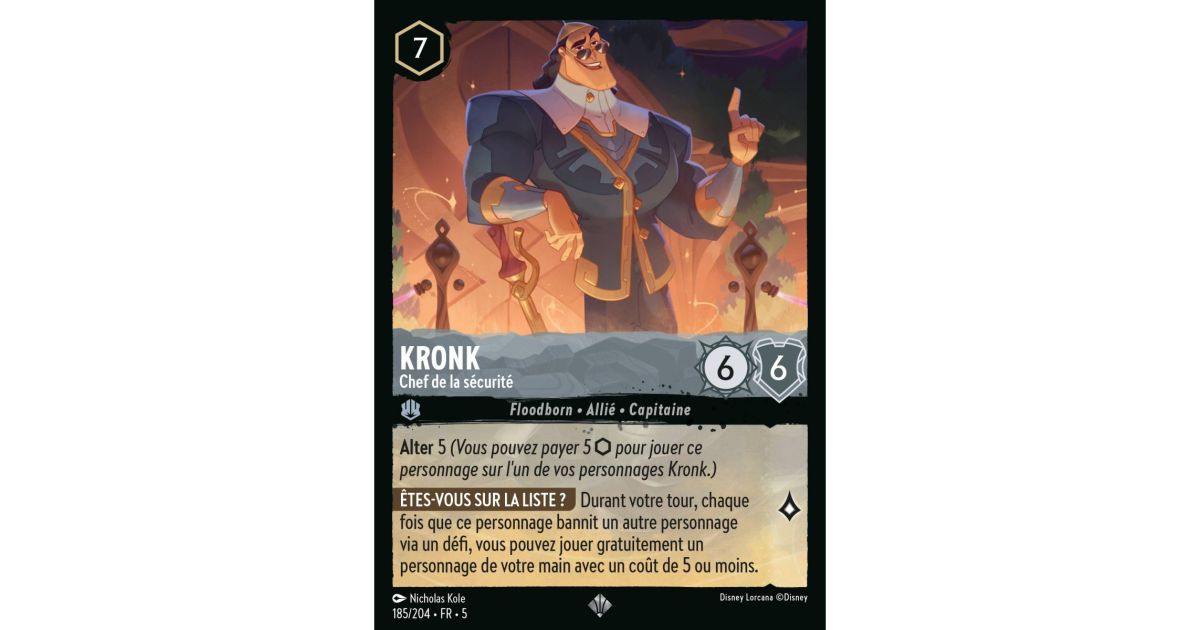 Kronk - Chef de la sécurité - 185/204 - SSK - Ciel Scintillant - Super ...