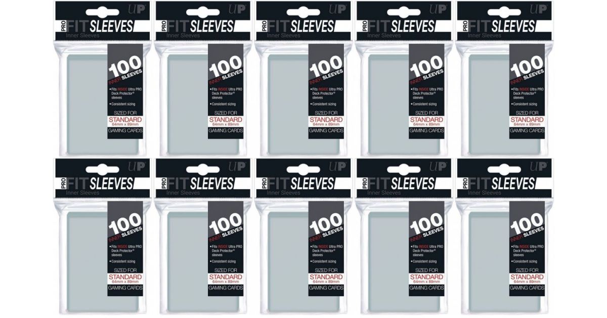 Ultra Pro - Pack - Protèges Cartes Pro-Fit - Taille Standard - (1000 ...