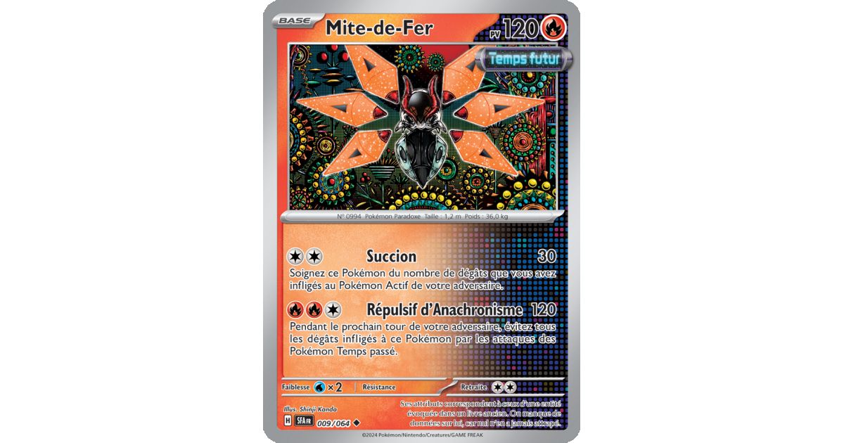 Mite-de-Fer - Peu Commune 9/64 - Ecarlate et Violet Fable Nébuleuse ...