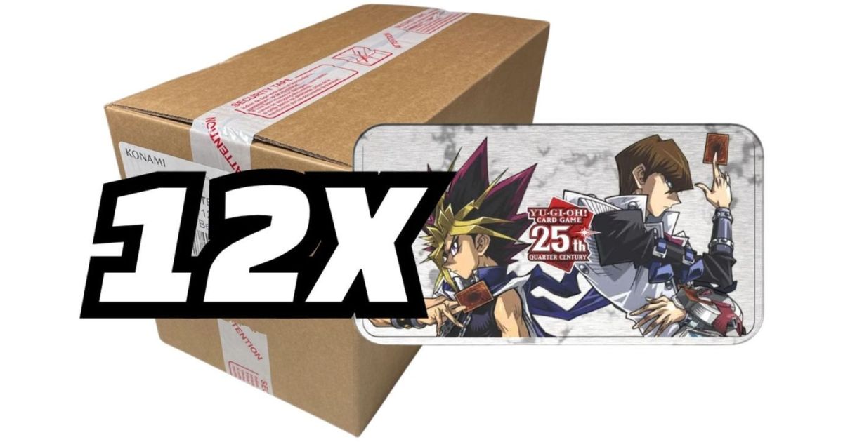 [FLASH DEAL] Yu-Gi-Oh! - 12 Tin Box 25ème Anniversaire - Miroirs du Duel - FR - Fantasy Sphere