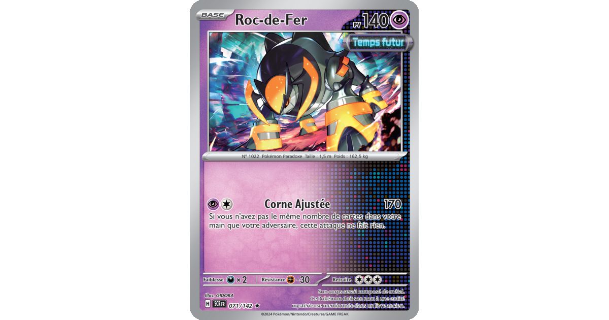 Roc-de-Fer - Reverse 71/142 - Ecarlate et Violet Couronne Stellaire ...
