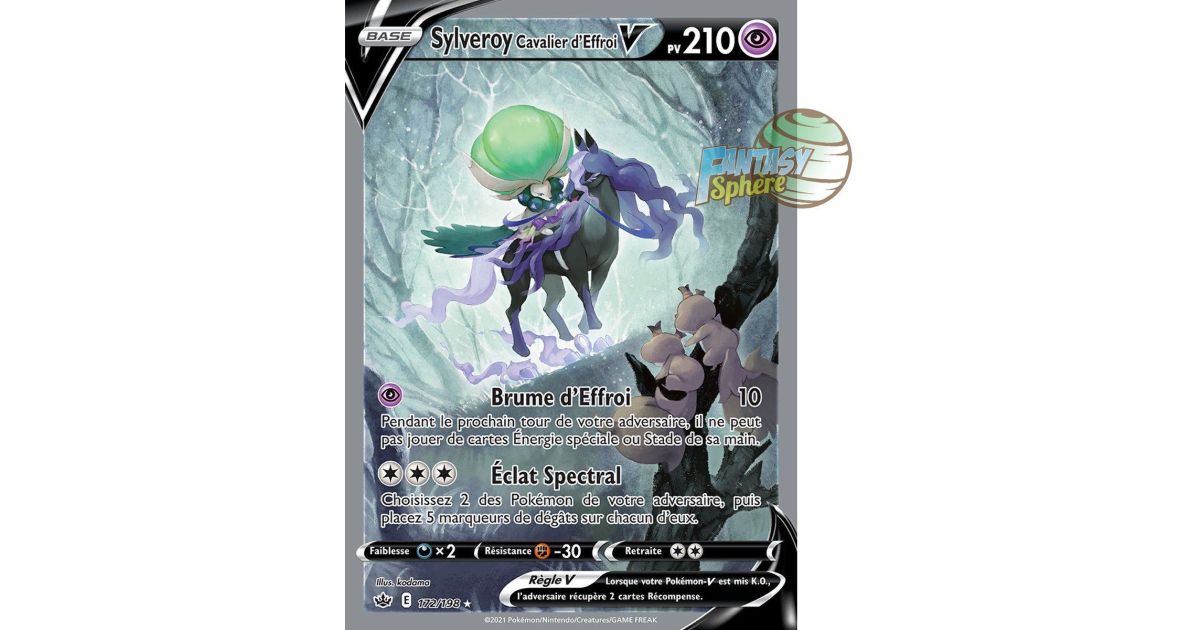 Sylveroy Cavalier d’Effroi V - Full Art Ultra Rare 172/198 - Epee et ...