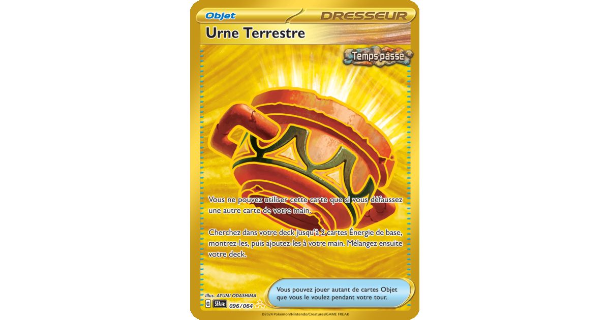 Urne Terrestre - Hyper Rare 96/64 - Ecarlate et Violet Fable Nébuleuse ...