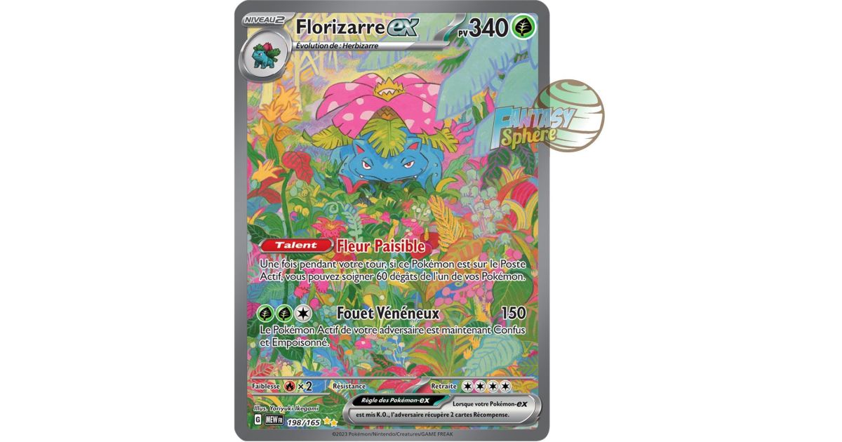 Florizarre EX - Special Illustration Rare 198/165 - Ecarlate et Violet ...