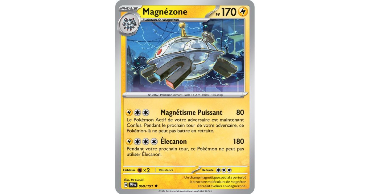 Magnézone - Reverse 60/191 - Ecarlate et Violet Etincelle Déferlante - Fantasy Sphere