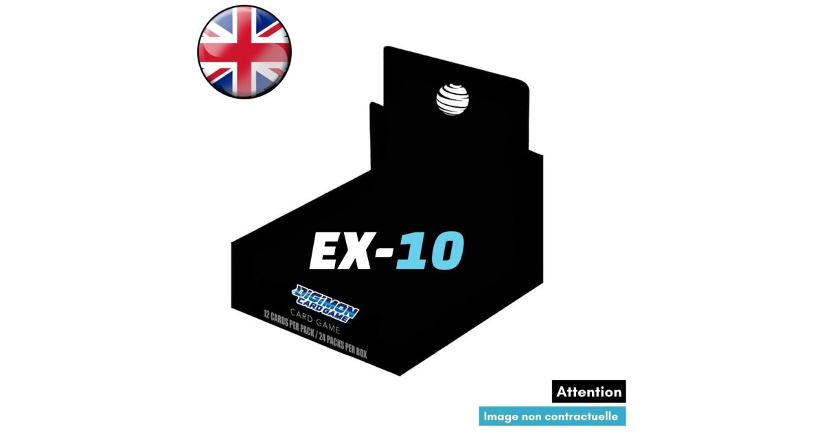 Boite de 24 Boosters - EX10 : Sinister Order - Digimon Card Game - EN - Fantasy Sphere