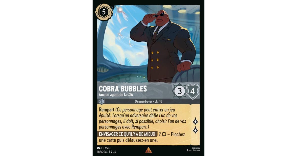 Cobra Bubbles, Ancien agent de la CIA - 188/204 - AZS - La Mer Azurite ...