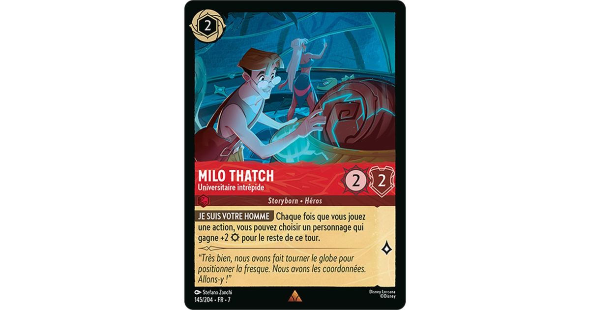 Milo Thatch, Universitaire intrépide - 145/204 - ARI - L'Ile d'Archazia ...