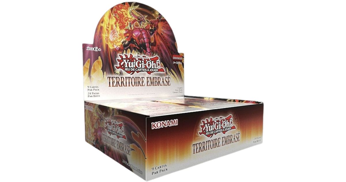 Boite de 24 Boosters - Territoire Embrasé - Yu-Gi-Oh! - BLZD - FR ...