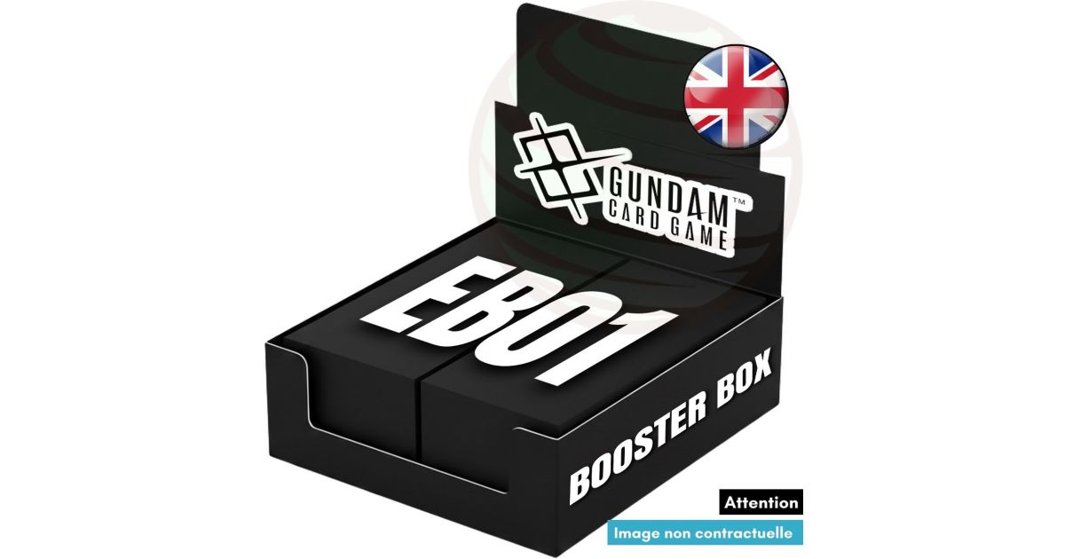 Boite de 24 Boosters - Extra Booster : Eternel Nexus - Gundam CG - EB01 ...