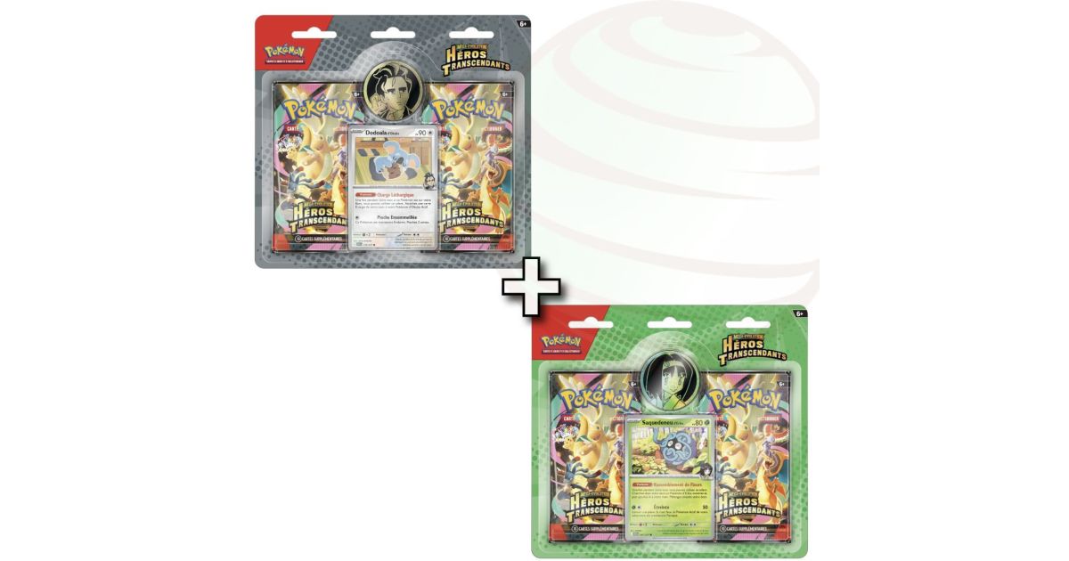 Lot de 2 Duo-Pack - 2 Boosters - Dodoala d'Okuba/Saquedeneu d'Erika ...